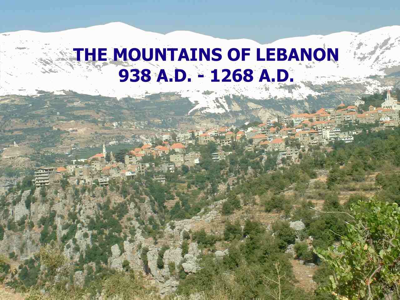 Timeline of the Maronite Church – Saint Charbel Church